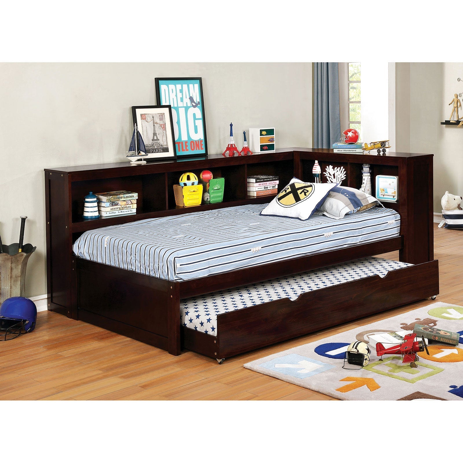 Frankie Espresso Full Daybed w/ Trundle - House to Home Furnishings ...